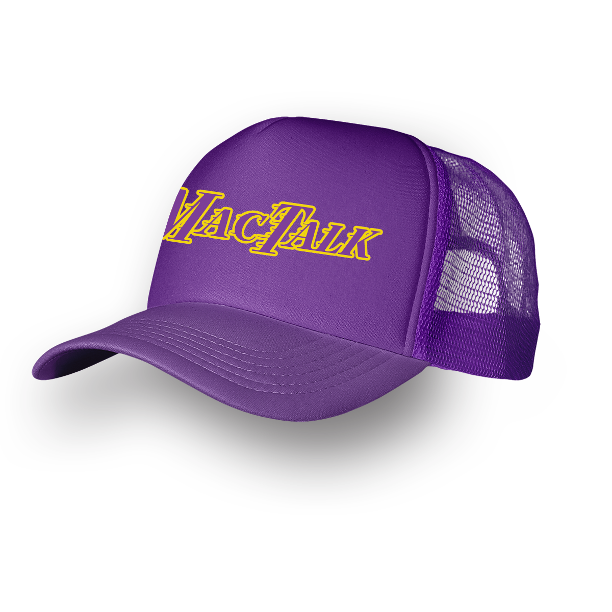 MACTALK LA FOAM TRUCKER HAT - PURPLE – China Mac Online